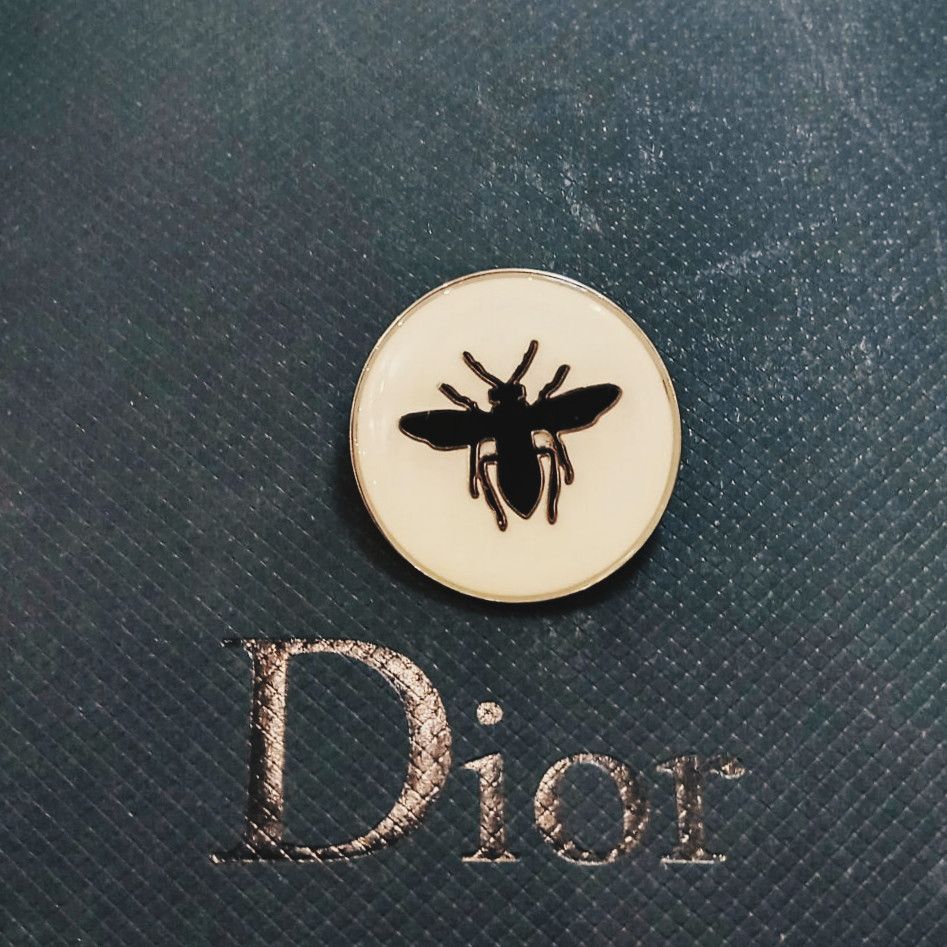 Dior Dior Homme Cream Bee Pin Badge | Grailed