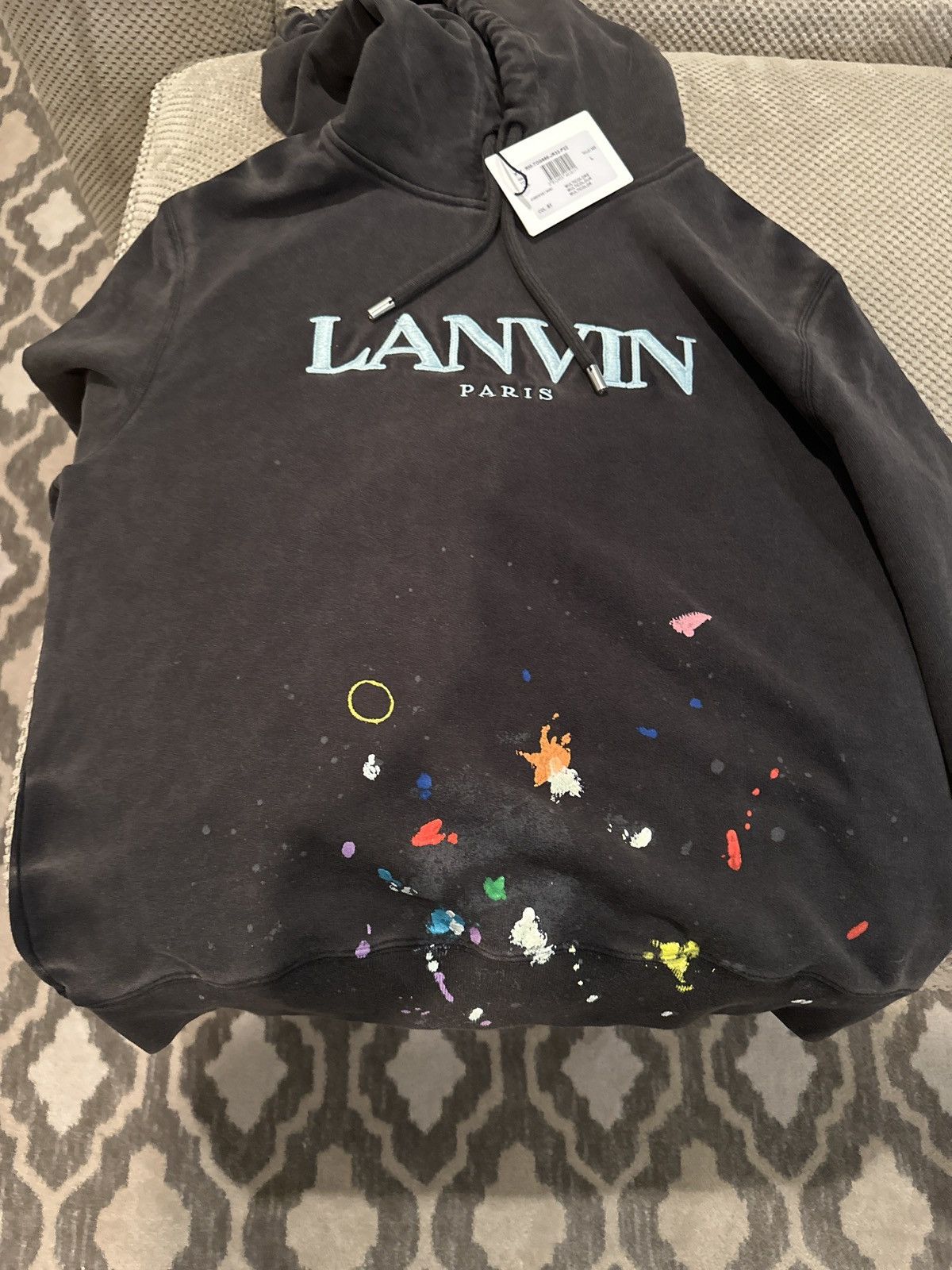 Gallery Dept. × Lanvin Gallery Dept x Lanvin Paris Paint Splatter ...
