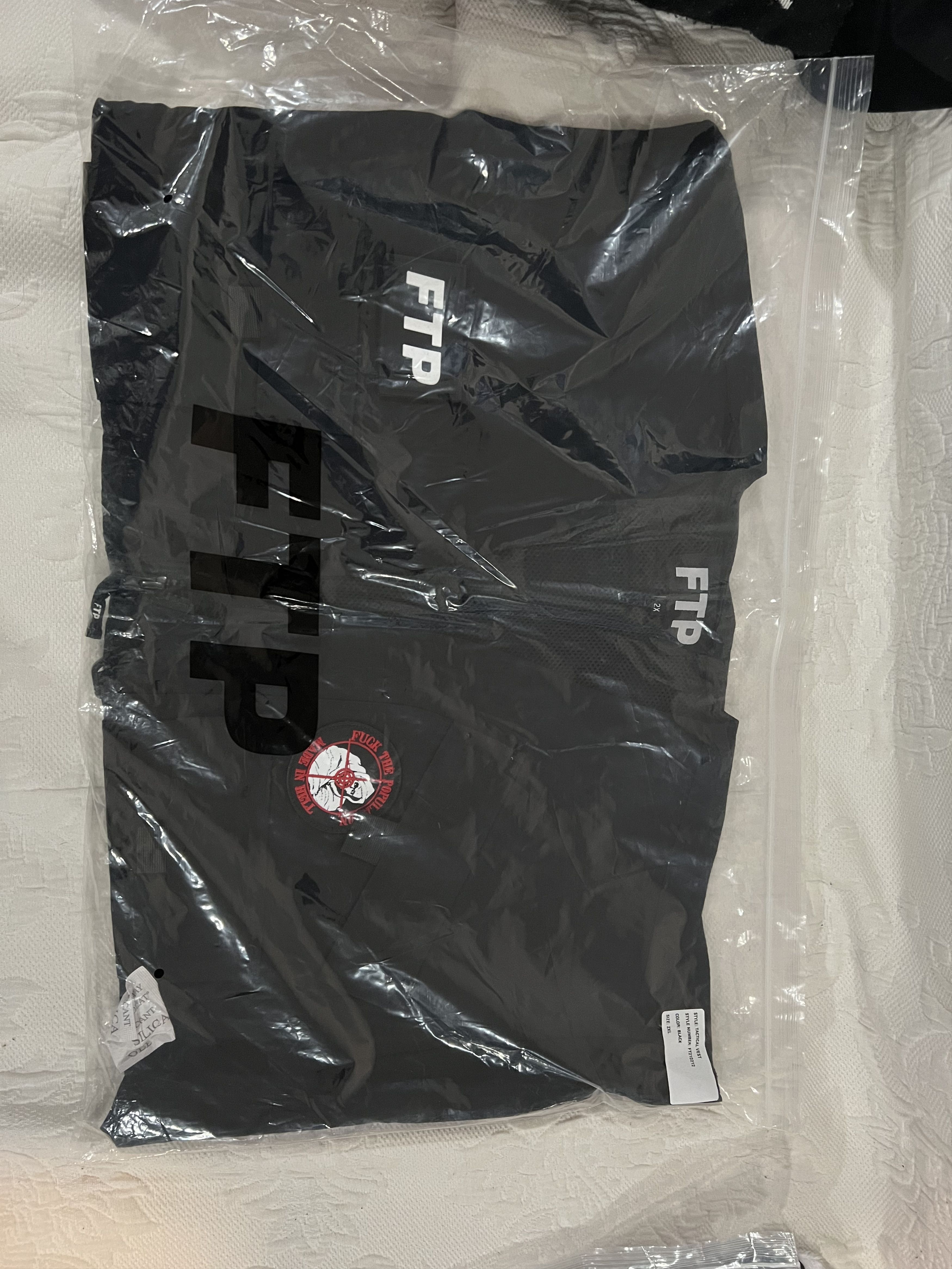 Fuck The Population FTP Reaper Tactical Vest Black XXL | Grailed