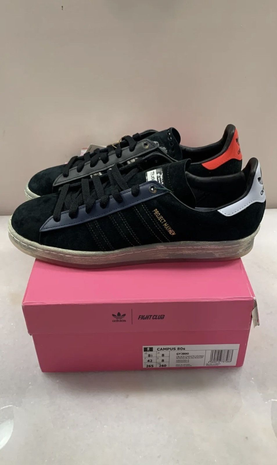 Adidas Adidas Campus 80s Fight Club Project Mayhem 2021 | Grailed