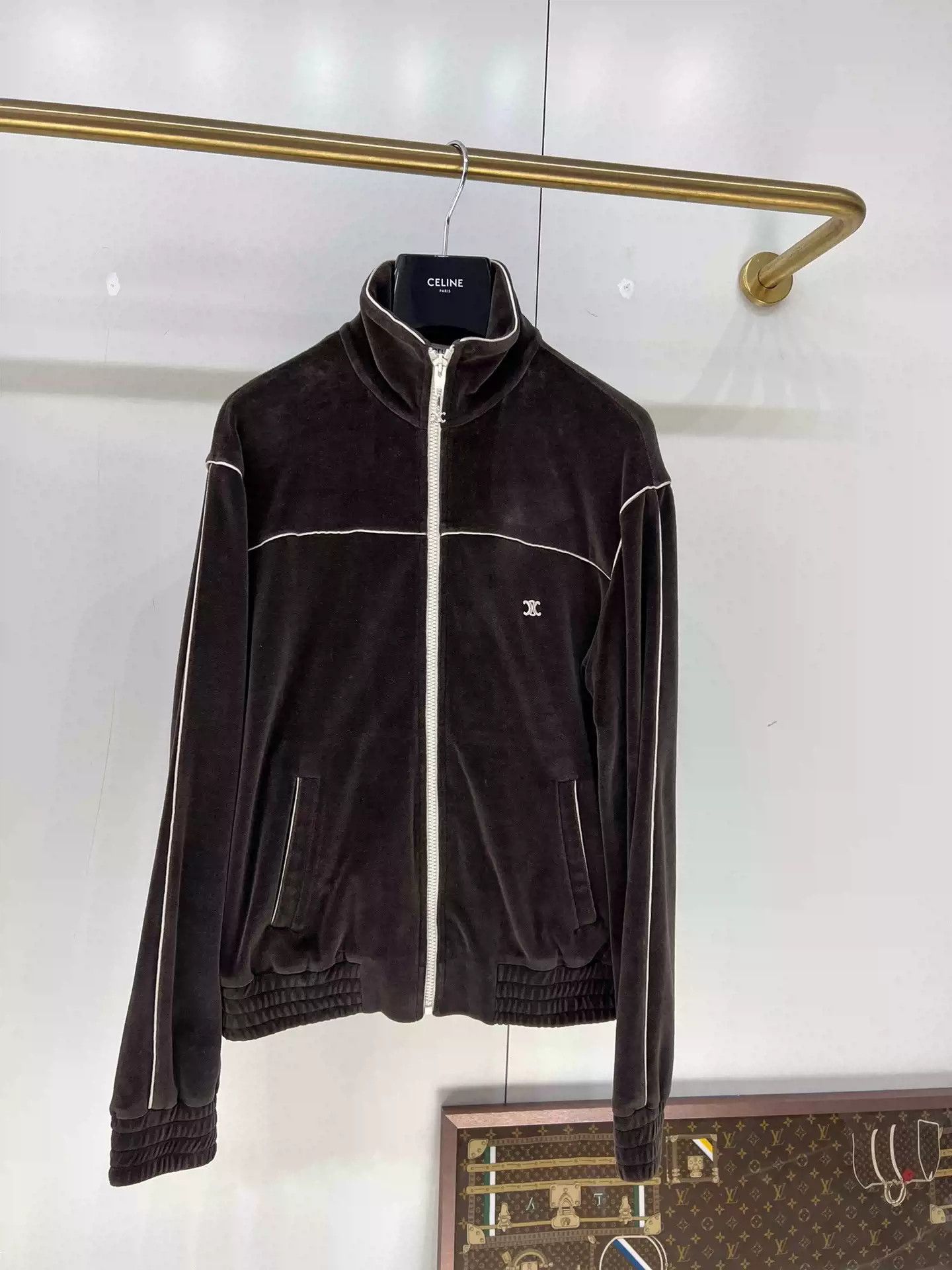 Celine CELINE Velvet Arc de Triomphe Sportswear | Grailed