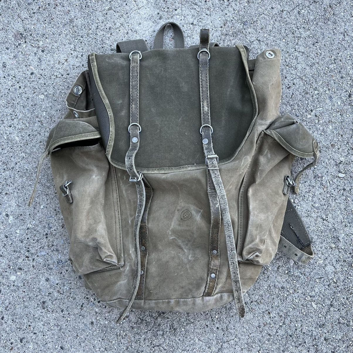 Vintage Vintage Military Army Green Classic Back Pack | Grailed
