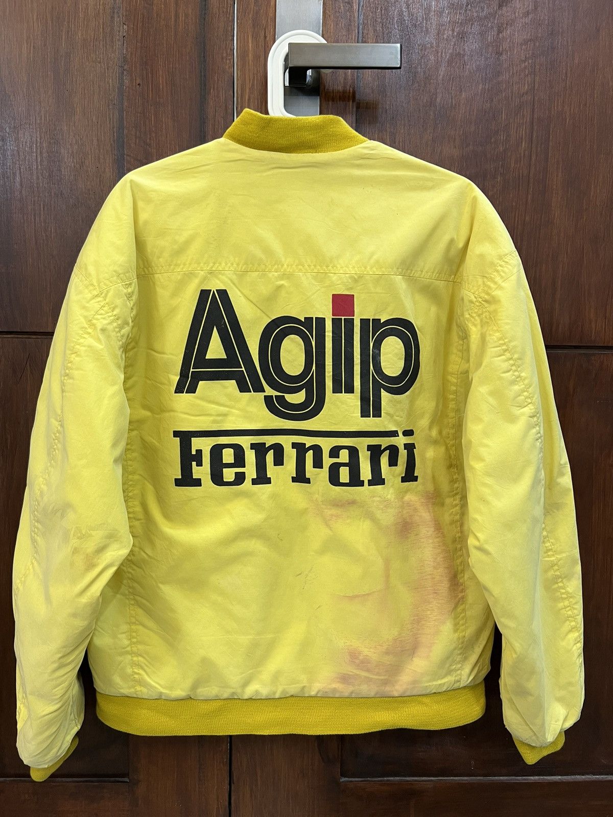 Ferrari × Racing × Vintage Ferrari Agip Formula One Team Jacket | Grailed