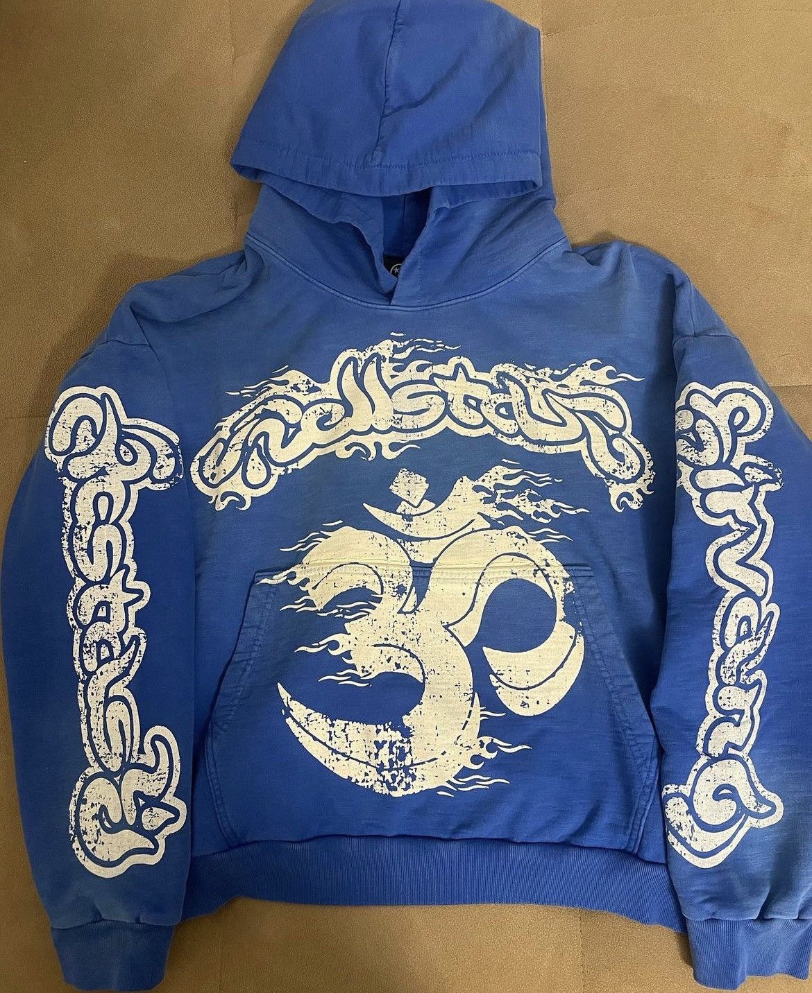 Other × Streetwear Hellstar hoodie blue large | Grailed