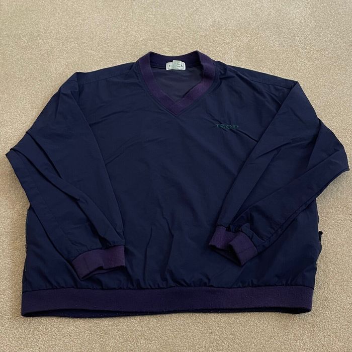 Izod Izod Jacket Men Large Adult Windbreaker Pullover Vintage 90s Active Golf Hike | Grailed