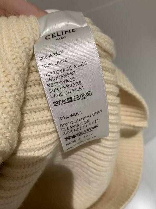 Celine CELINE Milk white jumper | Grailed