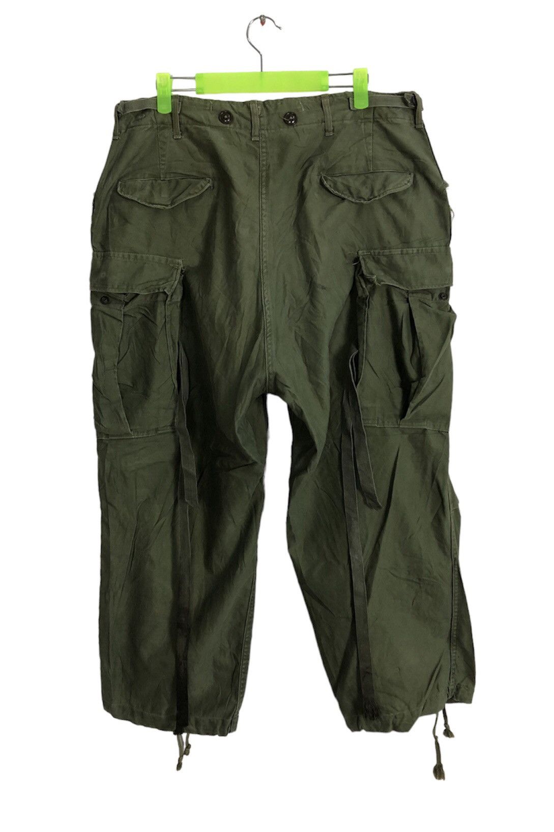 Vintage Vtg M-1951 Trousers Field Shell Army Cargo Pants M51 | Grailed