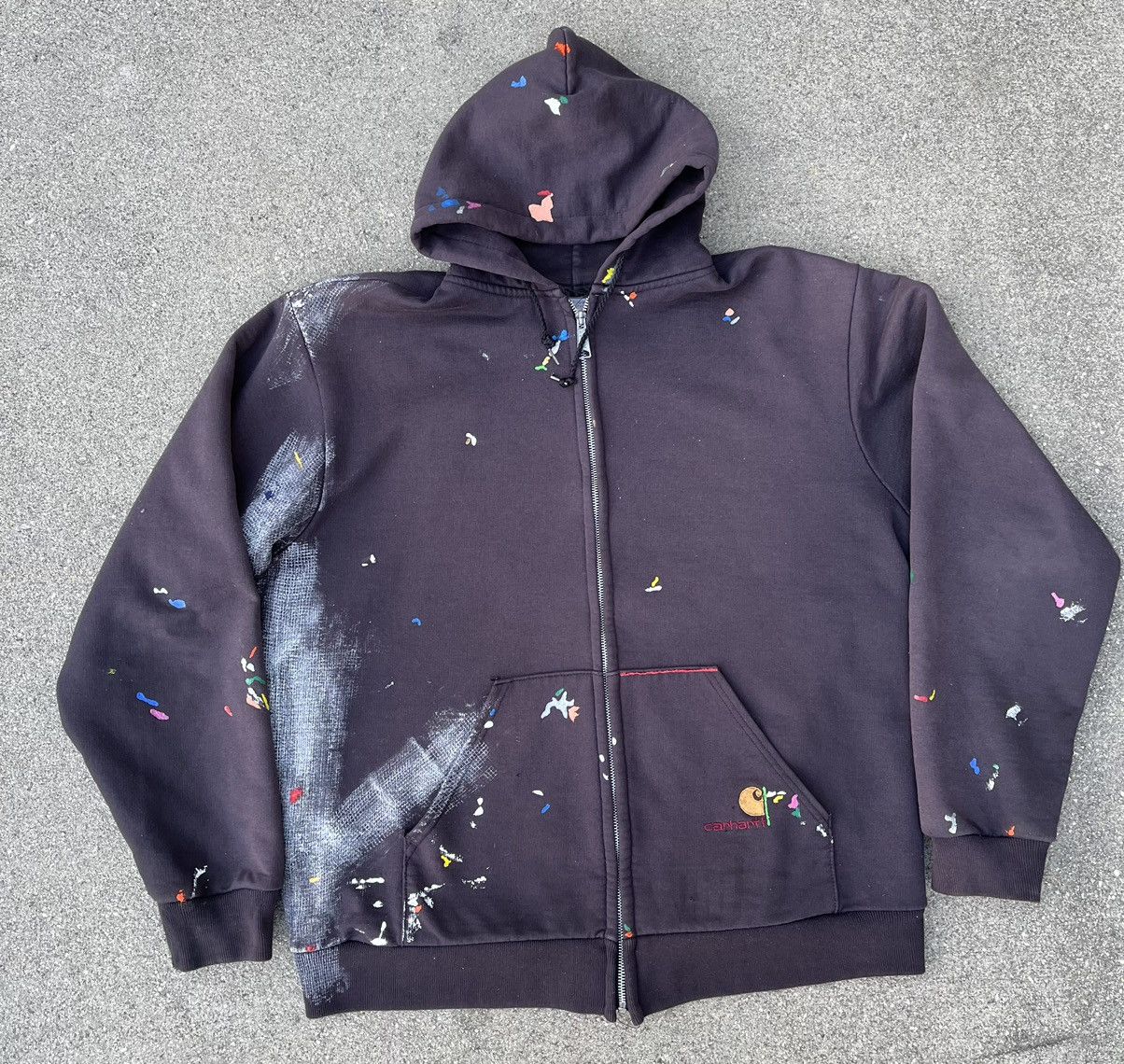Carhartt × Carhartt Wip × Custom Vintage Carhartt Hoodie Sun Fade ...