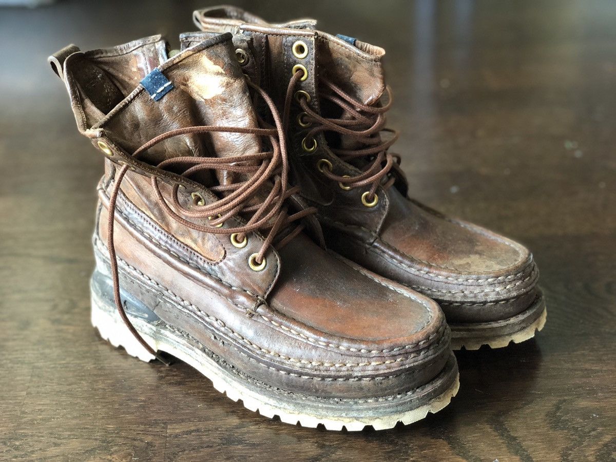 Visvim ICT Grizzly Boots - size 8 | Grailed