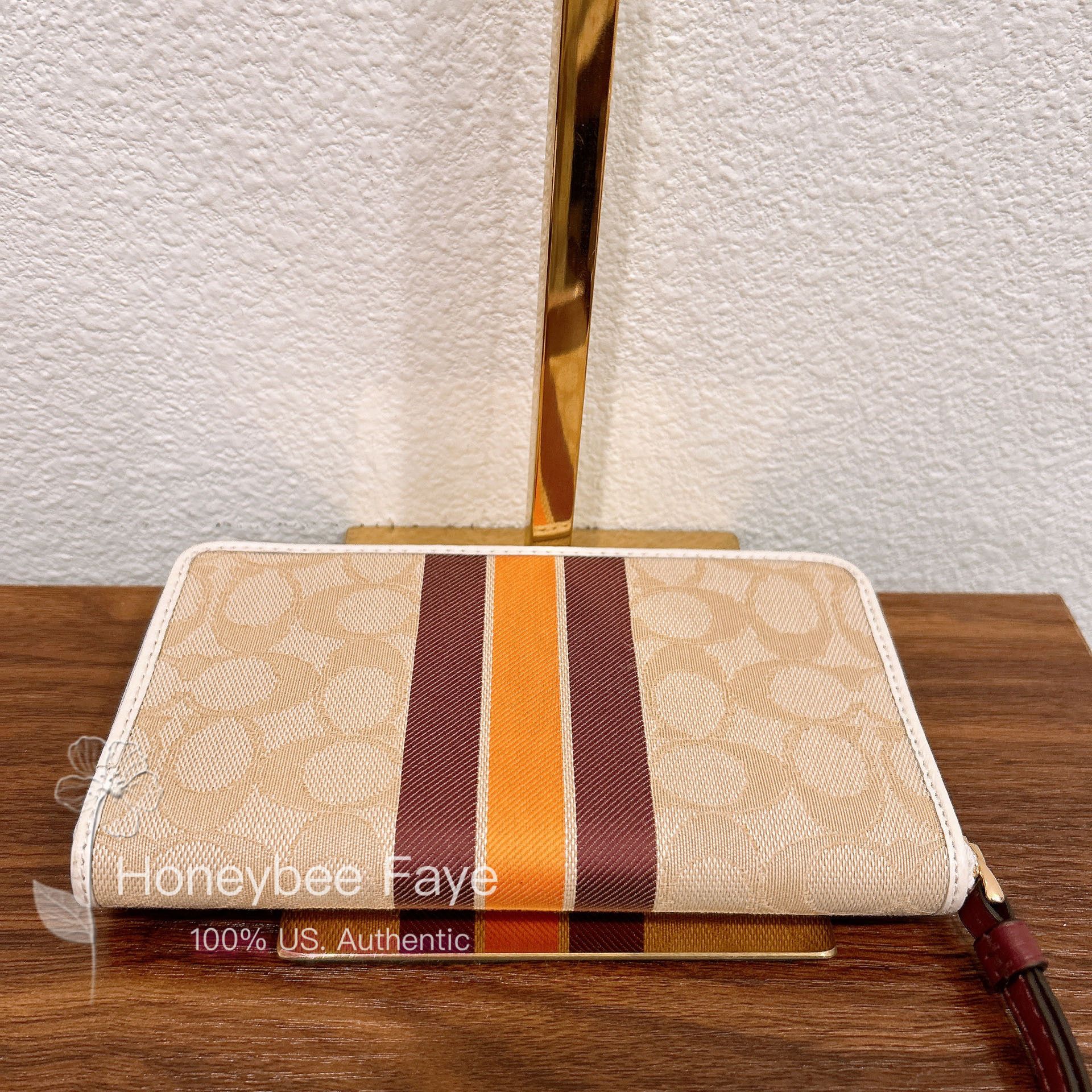 Coach Dempsey Large Phone Wallet In Signature Jacquard With Stripe ...