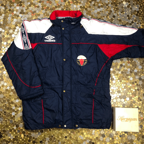 Umbro × Vintage Umbro FET Idrettslag winter jacket | Grailed