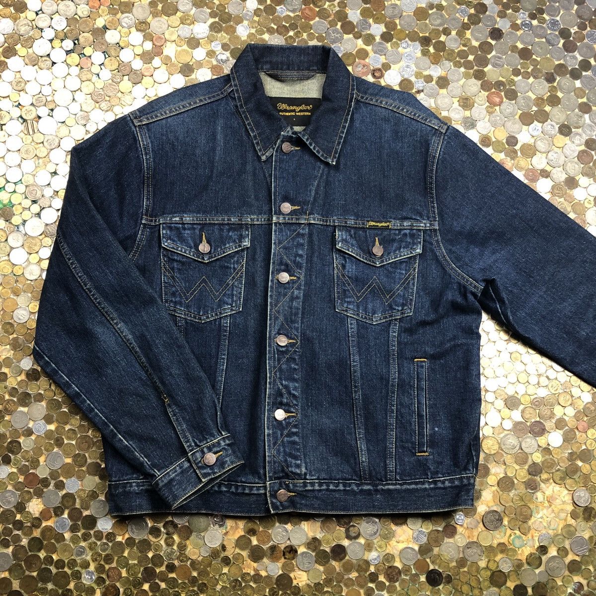 Vintage × Wrangler Wrangler Vintage Denim Jacket | Grailed