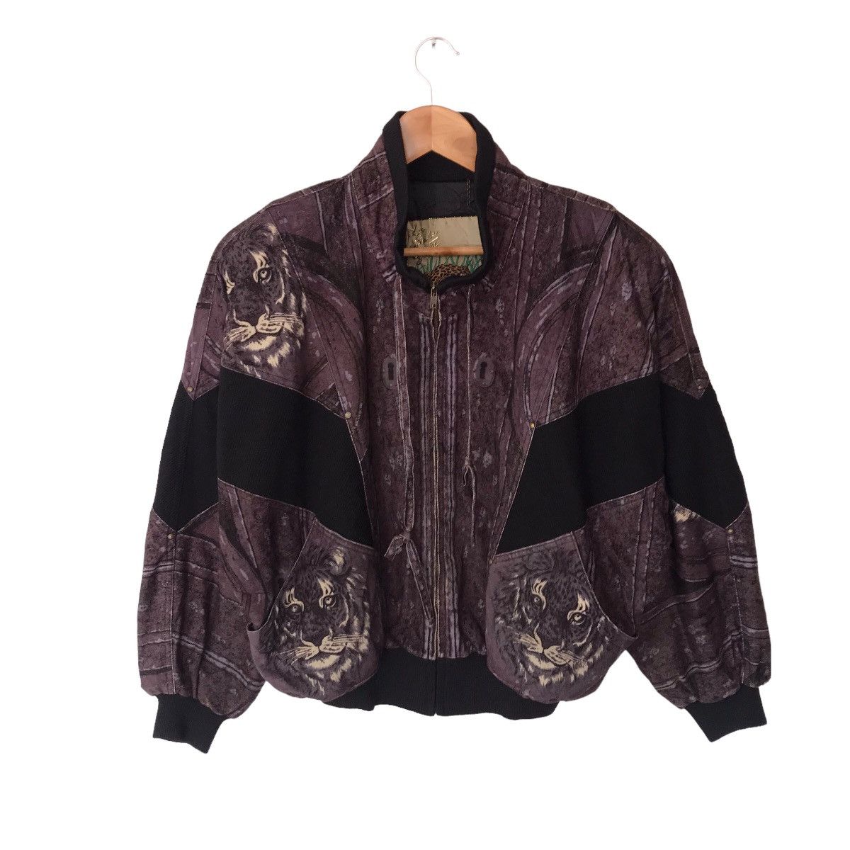 Japanese Brand × Very Rare La Made Yoji Japanese Bomber Jacket Tiger ...