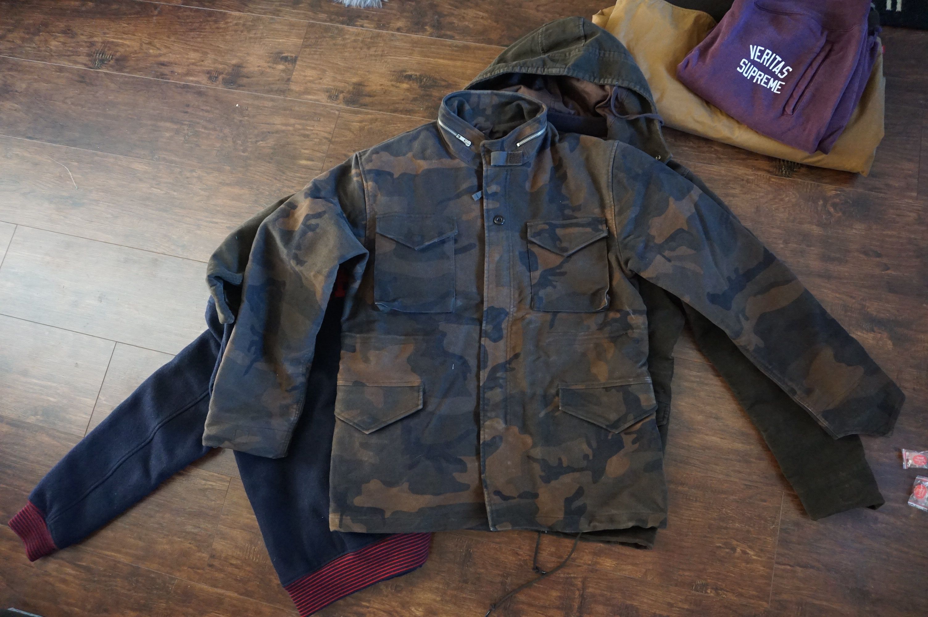 Supreme M65 Moleskin Large Camo | Grailed