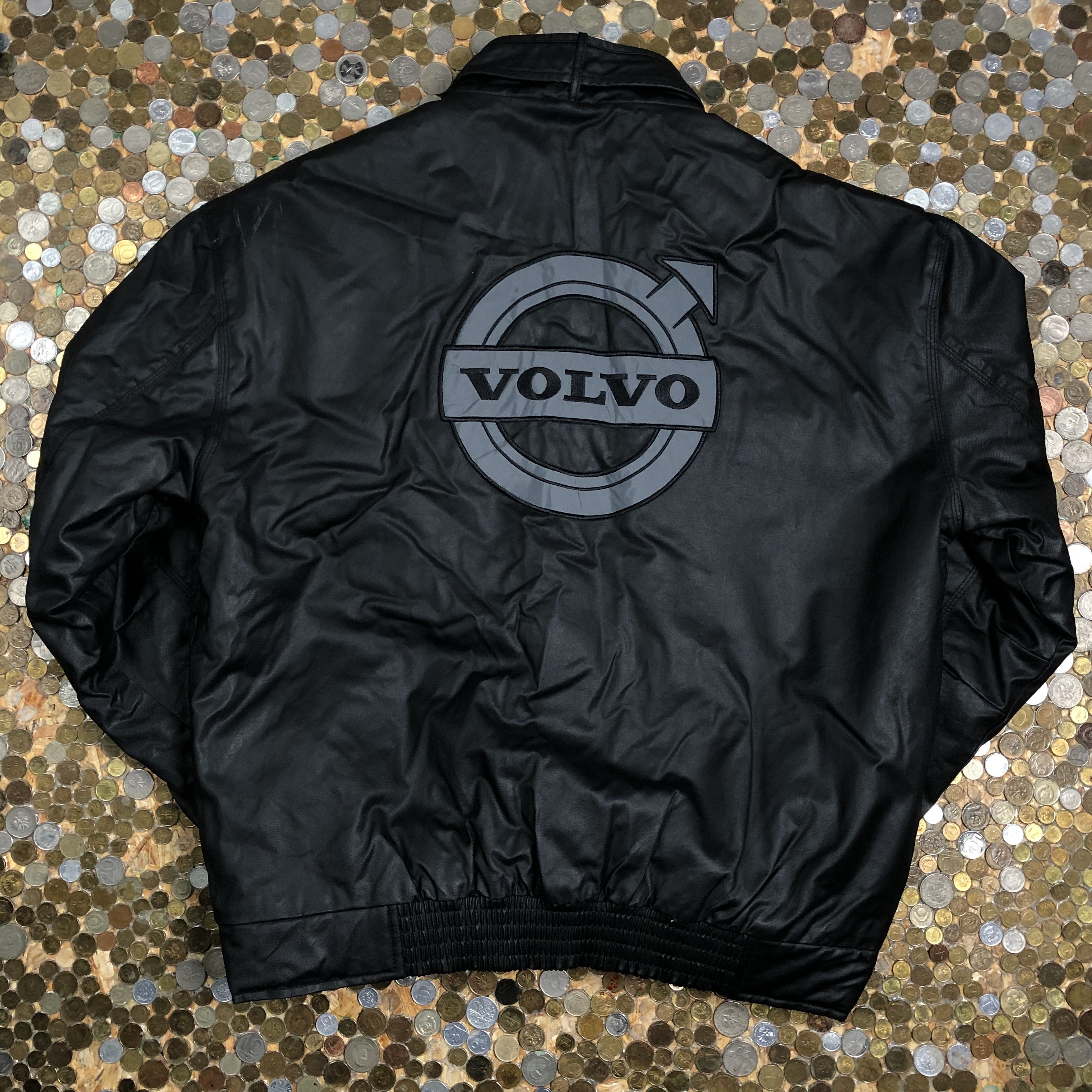 Vintage Volvo Vintage Bomber Jacket Race 90's Big Logo | Grailed