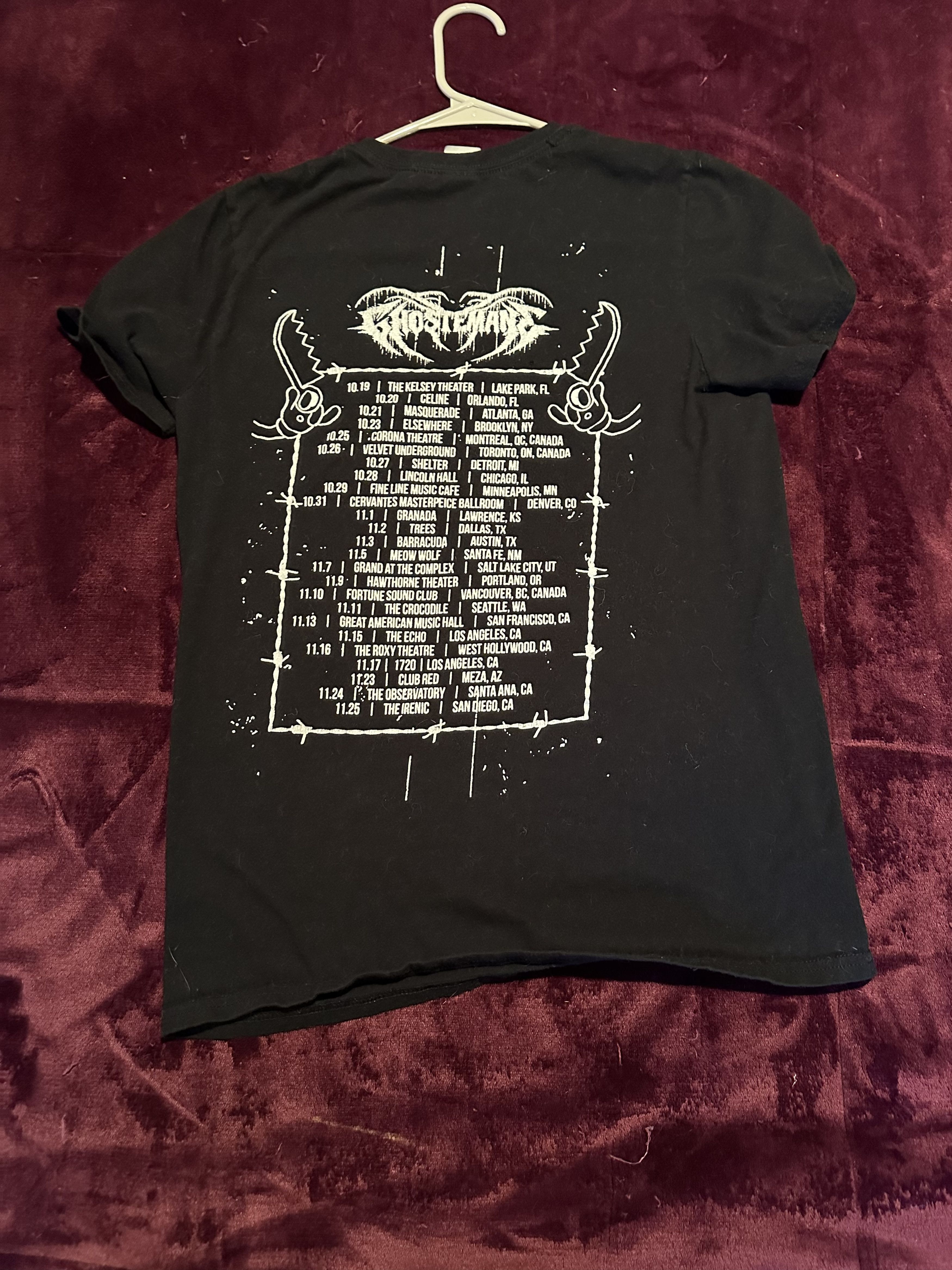Ghostemane Ghostemane tour tee | Grailed