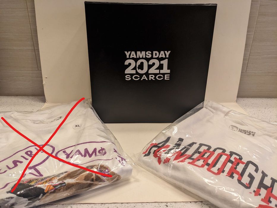 Asap Rocky Yams Day 2021 Scarce Box | Grailed