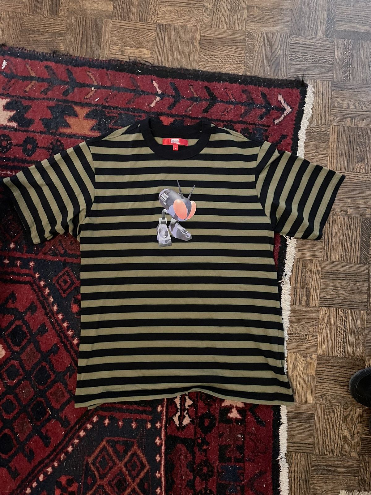 Supreme Junya Supreme Bug Sex Stripe Short Sleeve Shirt | Grailed