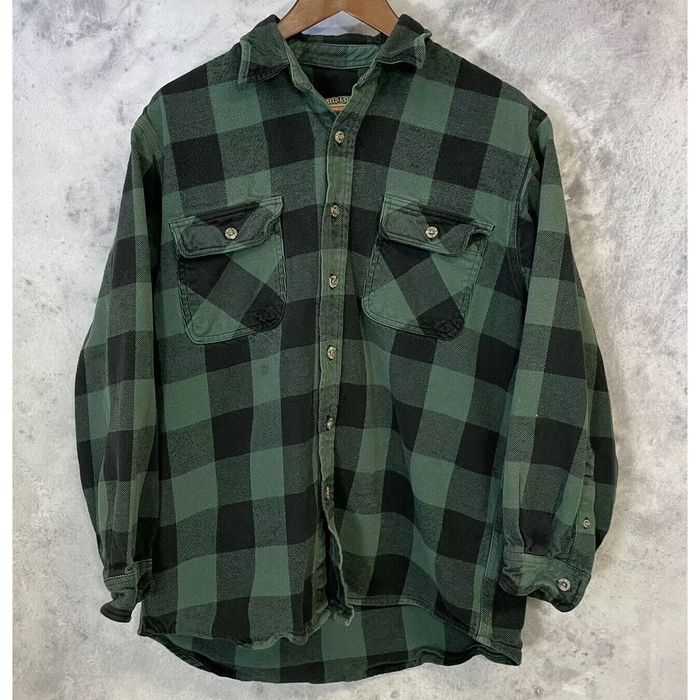 Field And Stream Field & Stream Flannel Button Shirt Mens M Long Sleeve ...
