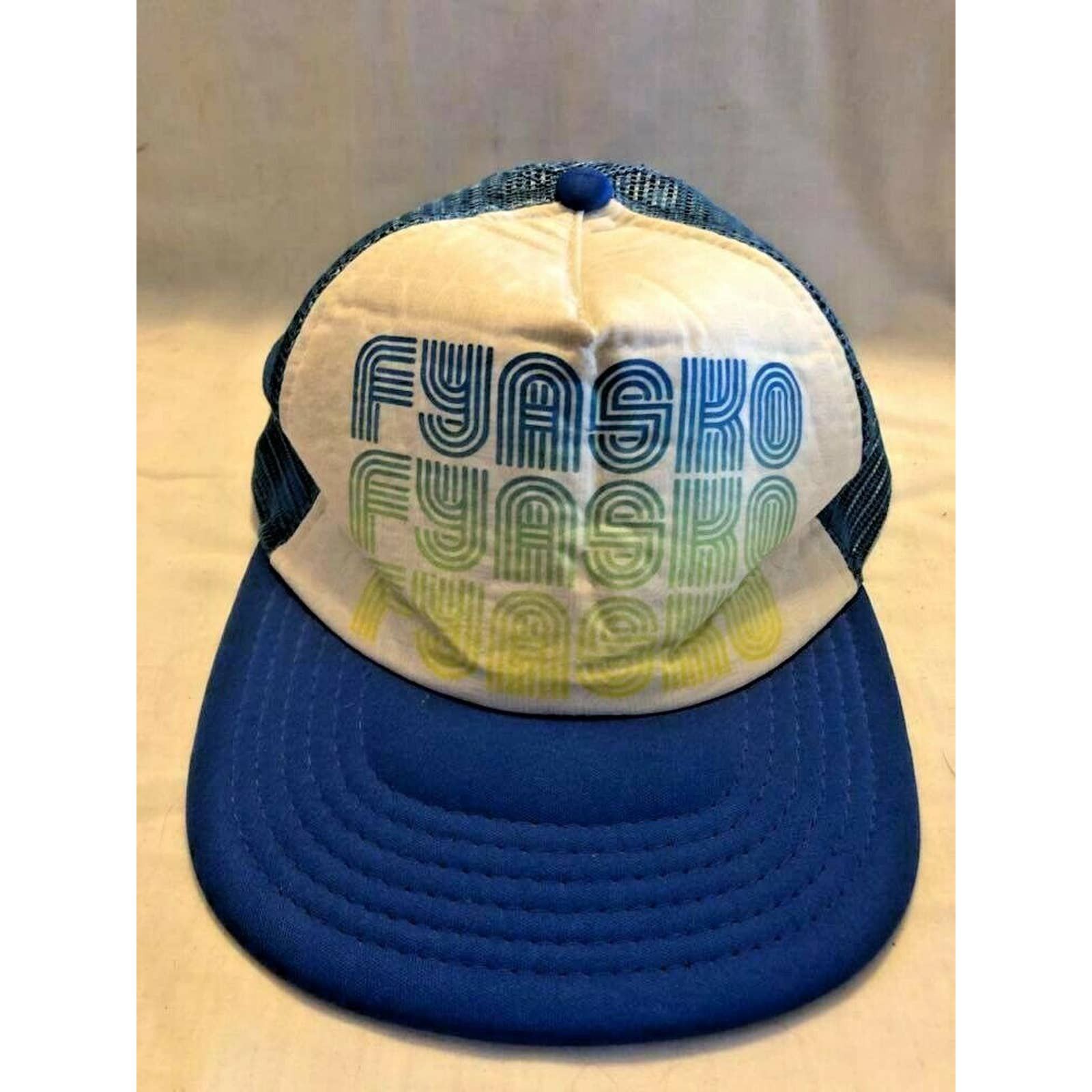 Hat Fyasko Vintage Mech Snap-Back Cap Hat 1980's Style | Grailed