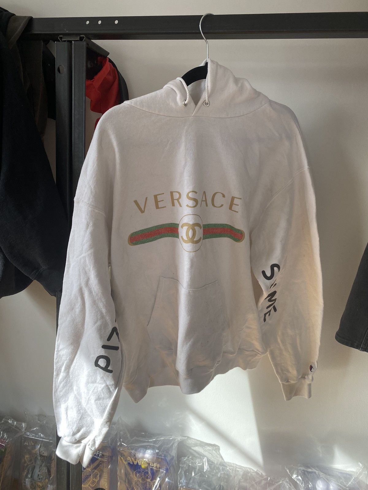 Pizza Slime Gucci x Versace Pizza slime hoodie | Grailed