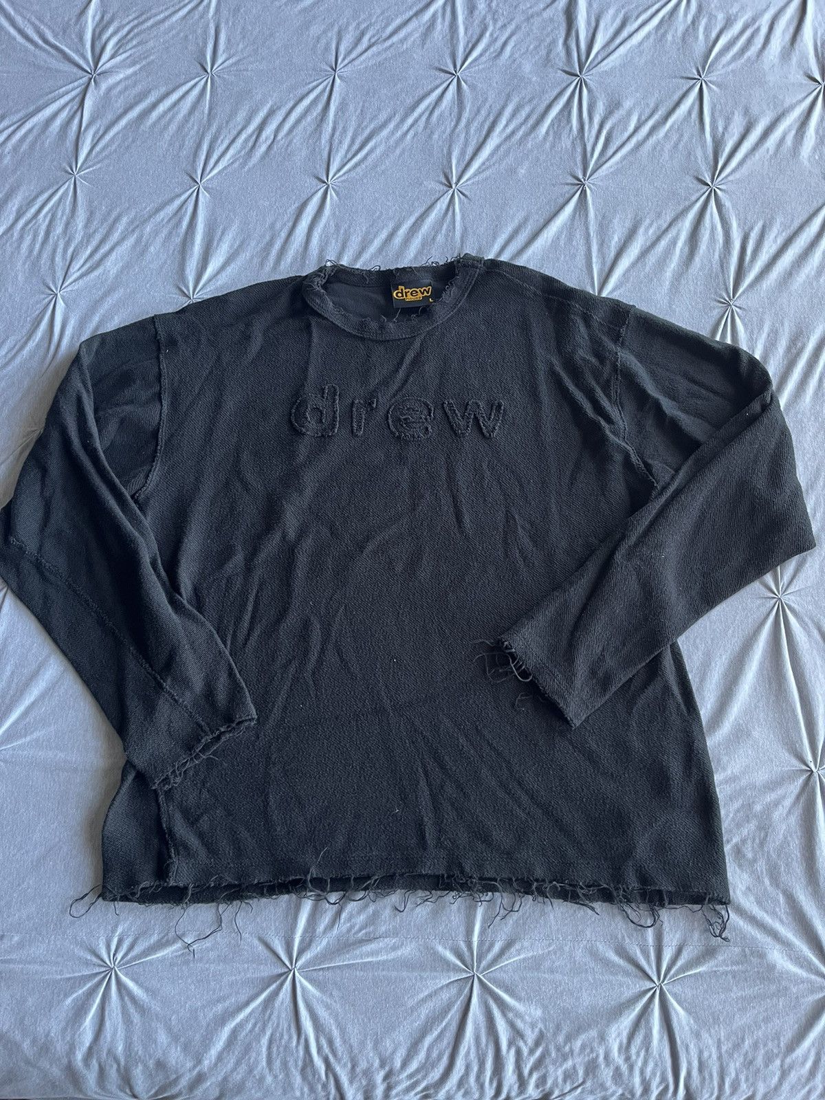Drew House Drew House shredded knit sweater | Grailed