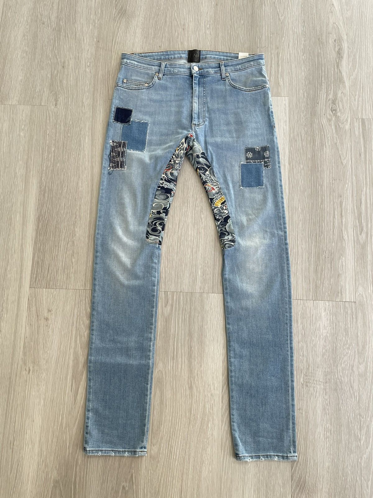Alchemist Alchemist Patchwork Ringo Denim Jeans | Grailed