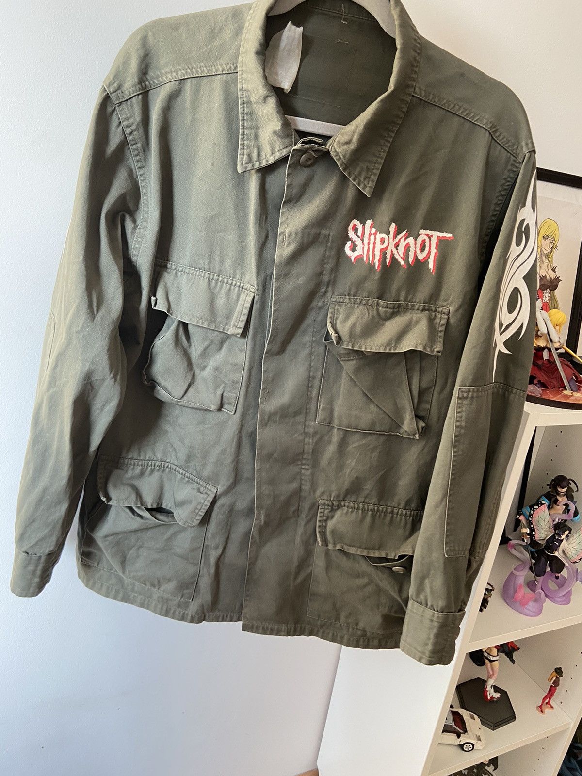 Japanese Brand × Slipknot × Vintage Slipknot vintage military jacket ...