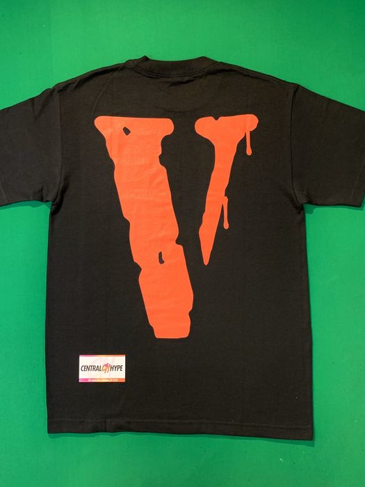Vlone Vlone City Morgue Drip Tee Black RARE authentic | Grailed