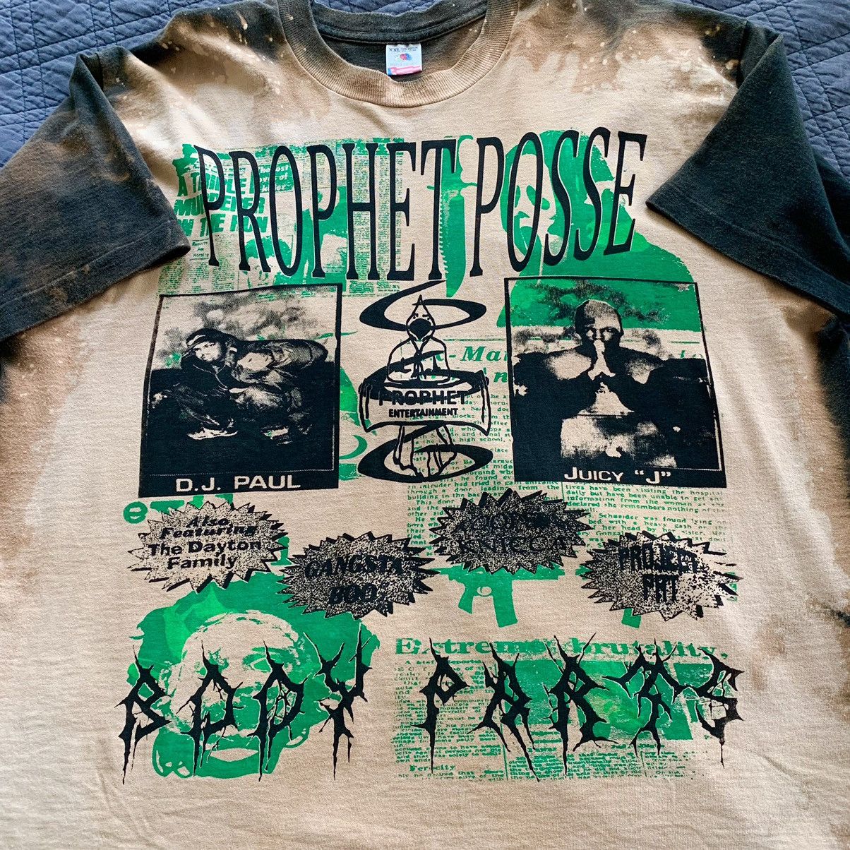 Vintage three 6 mafia “ prophet posse “ tee | Grailed