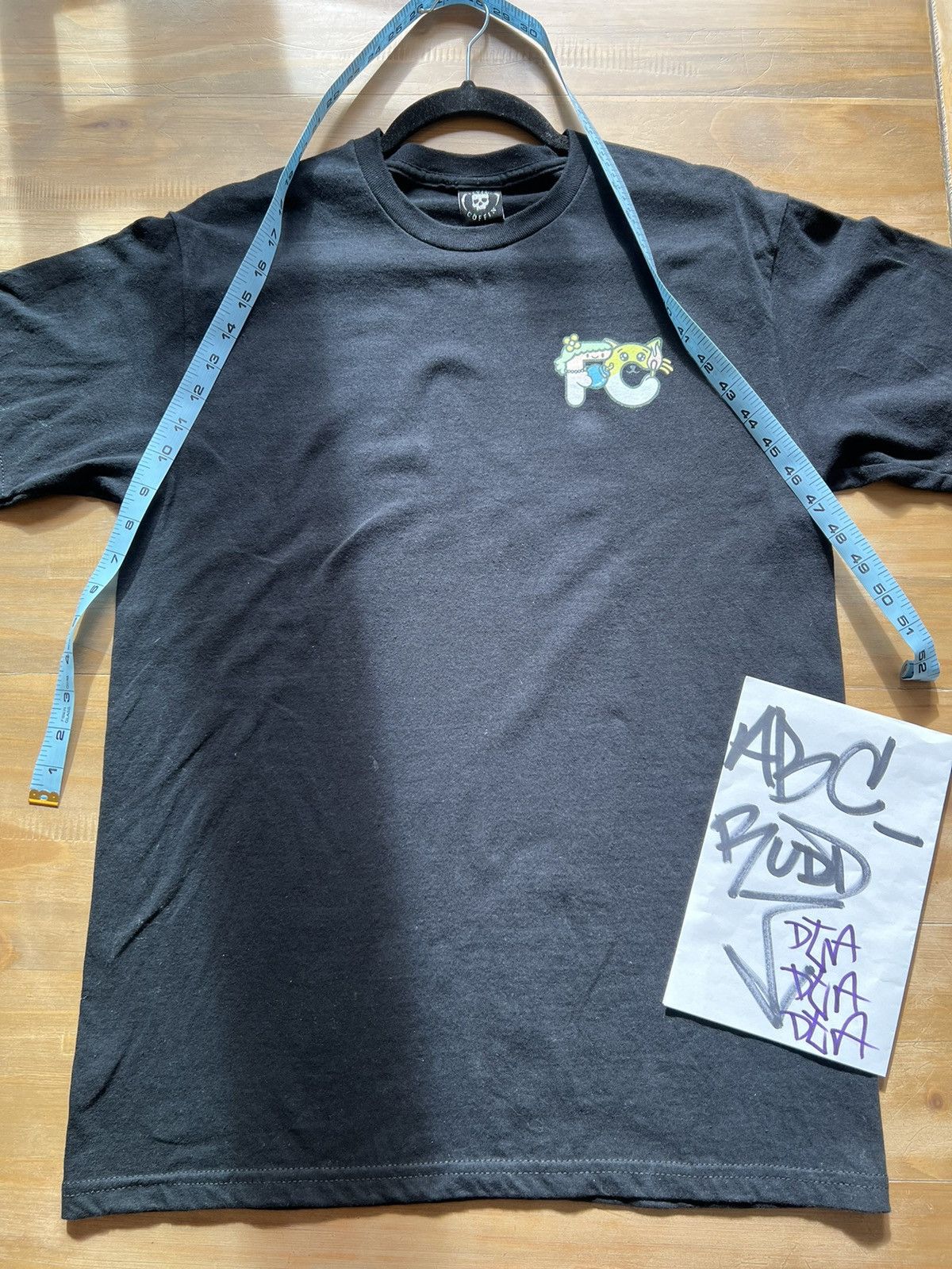 Flying Coffin Flying Coffin Characters Tee M Black | Grailed