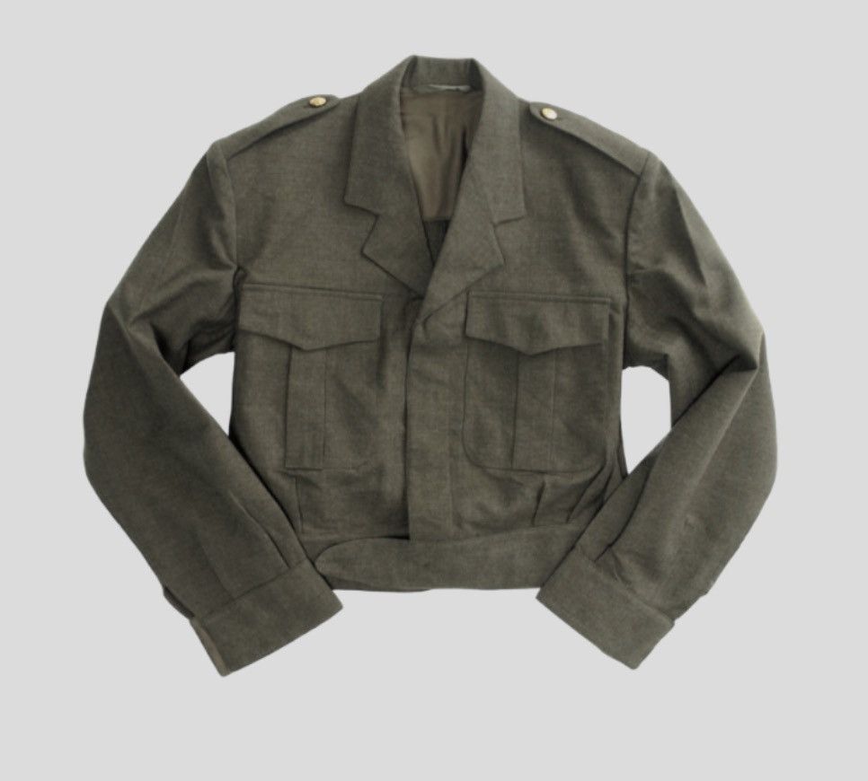 Military × Streetwear × Vintage 1970s Military Issue Jacket / Cropped ...