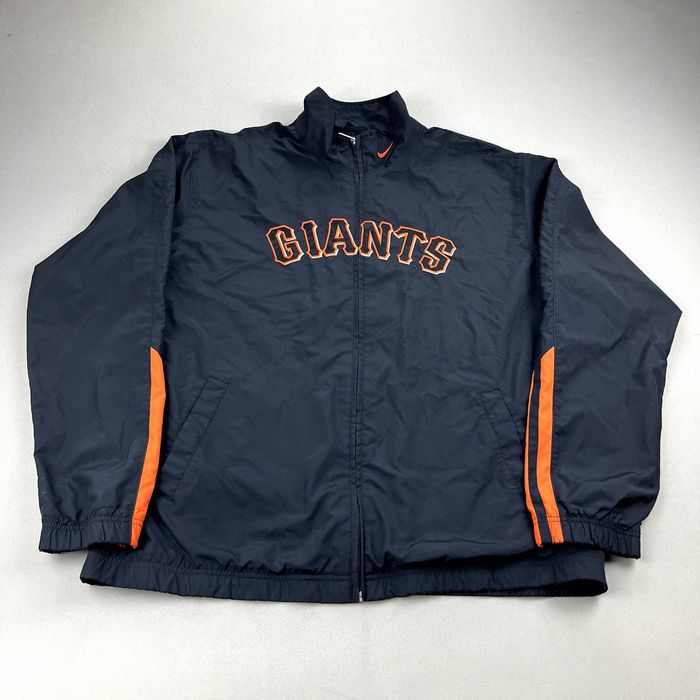 Nike Nike San Francisco Giants Jacket Windbreaker XXL Black MLB | Grailed