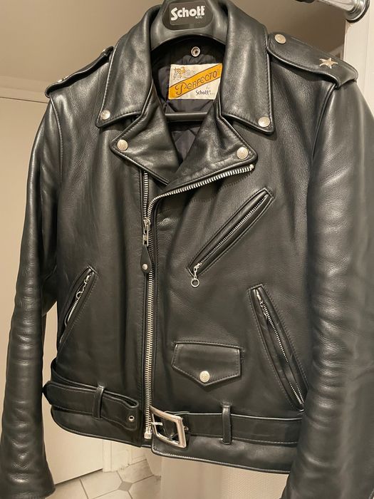 Schott Schott Classic Perfecto 118 Leather Motorcycle Jacket | Grailed