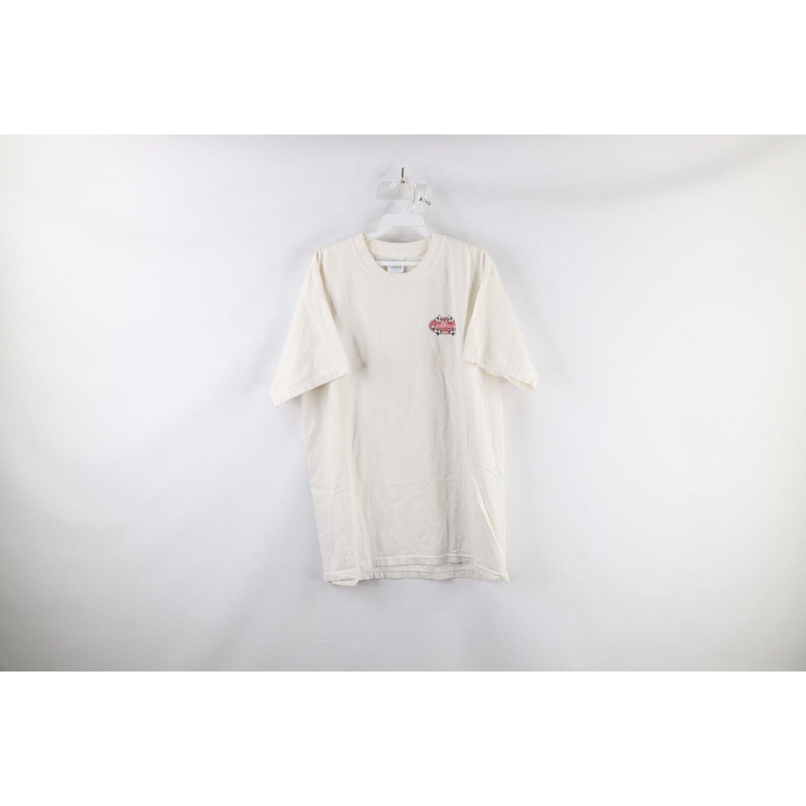 Doublet Vtg Y2K Mens Large Distressed Big Johnson Racing Spell Out ...