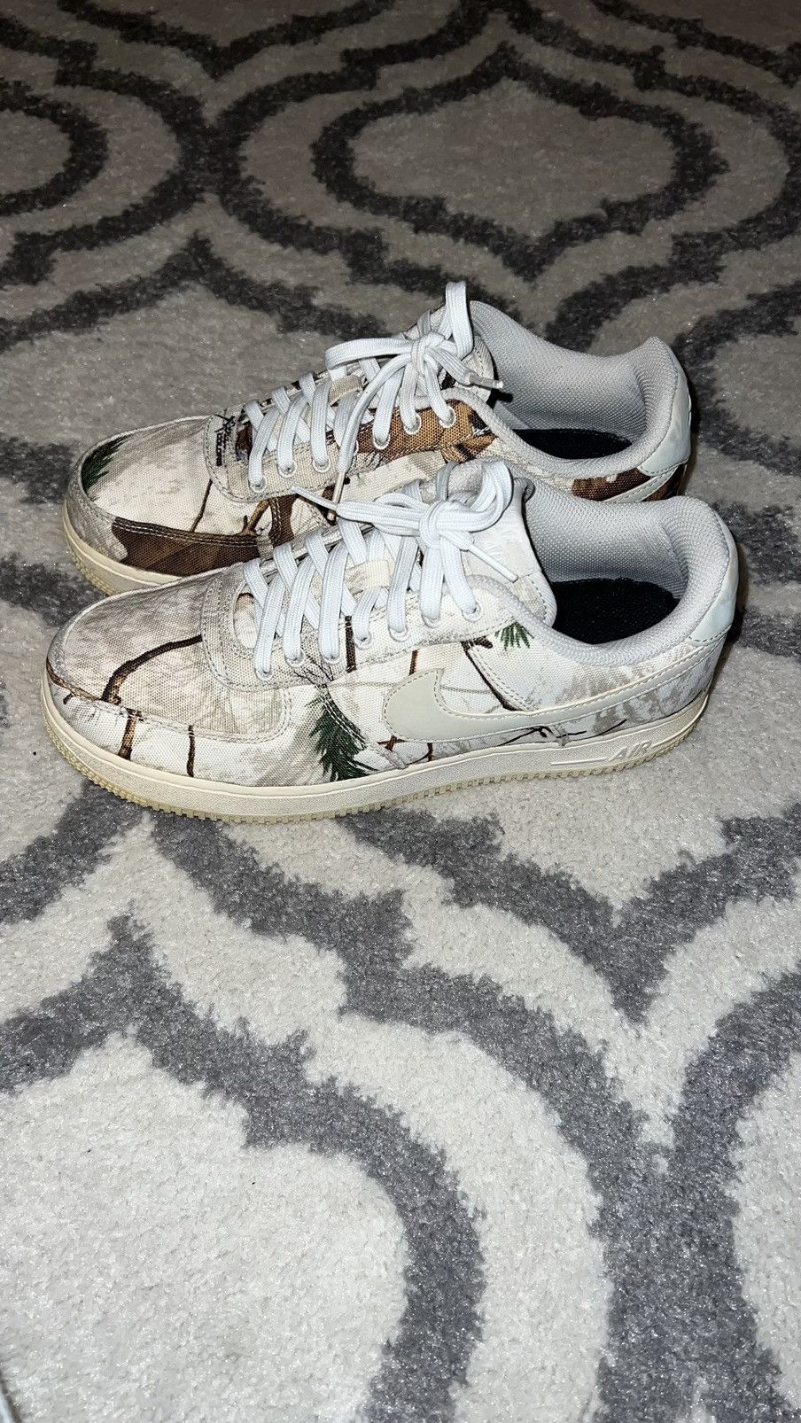 Nike Nike af1 x real tree | Grailed