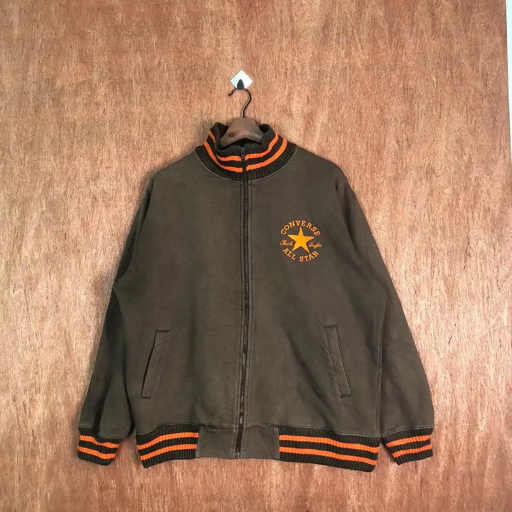 Converse × Streetwear × Varsity Jacket Converse Chucky Taylor Logo ...