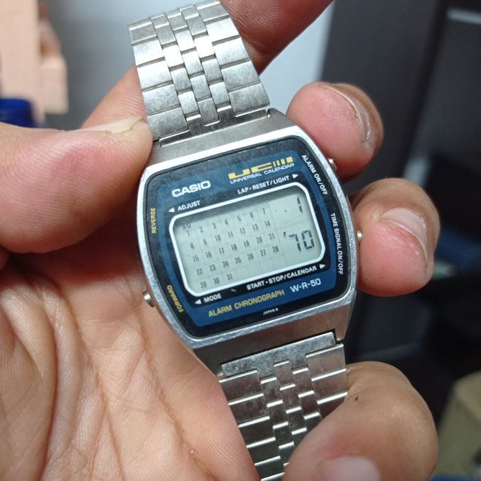 Vintage Retro CASIO UNIVERSAL CALENDAR (UC-50W) JAPAN MADE | Grailed