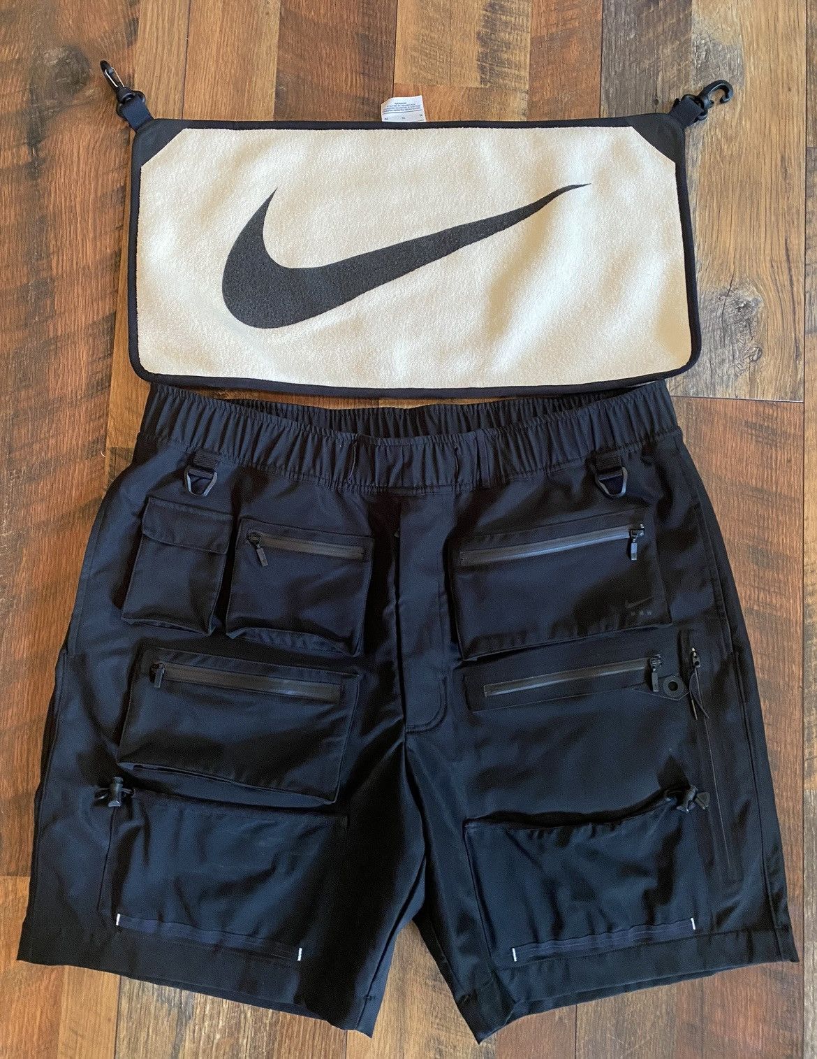 Alyx × MMW × Nike LAST DROP Alyx MMW Cargo Workout Shorts | Grailed