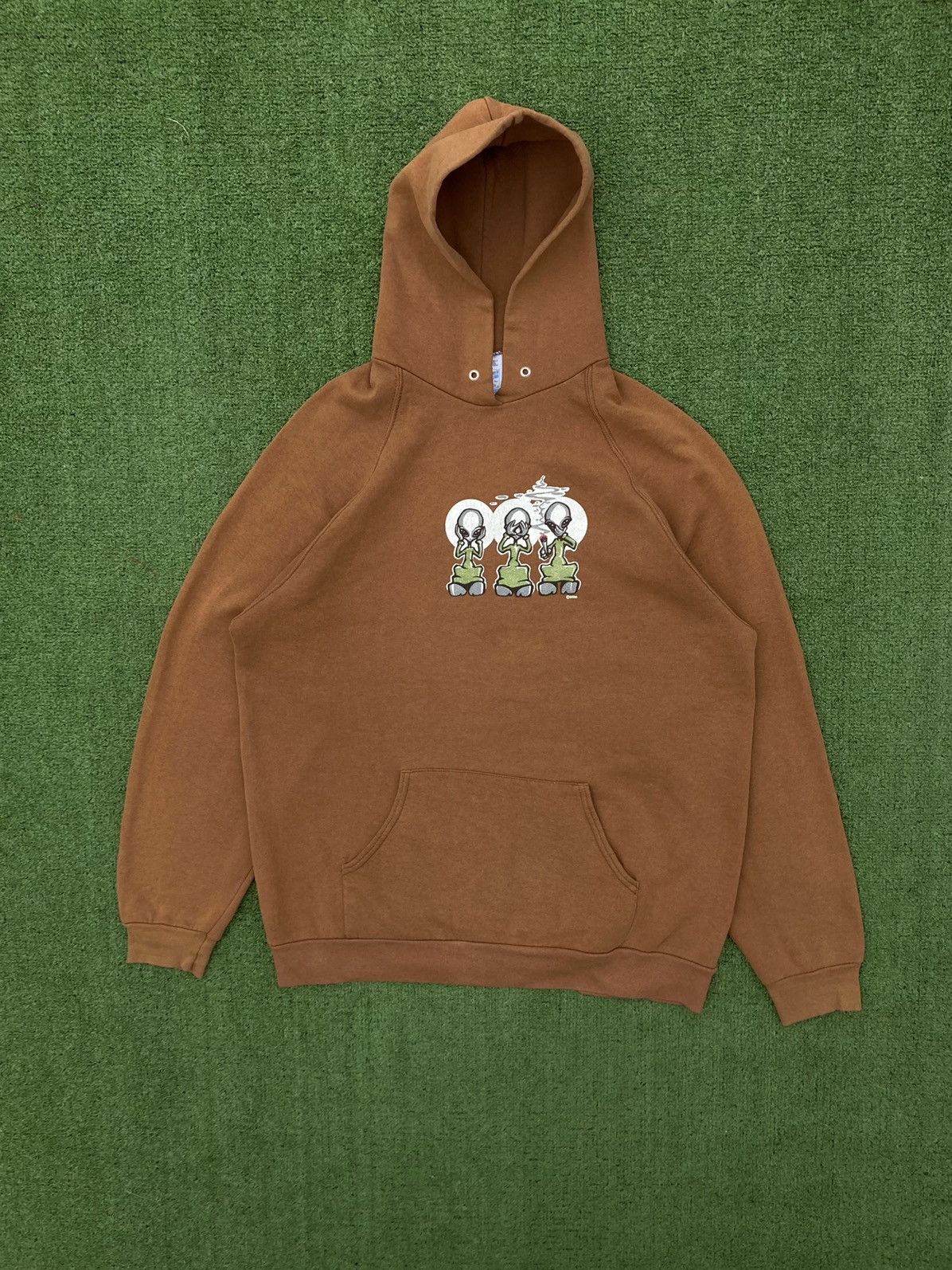 Alien Workshop × Screen Stars × Vintage Vintage Rare Skate Hoodie Alien ...