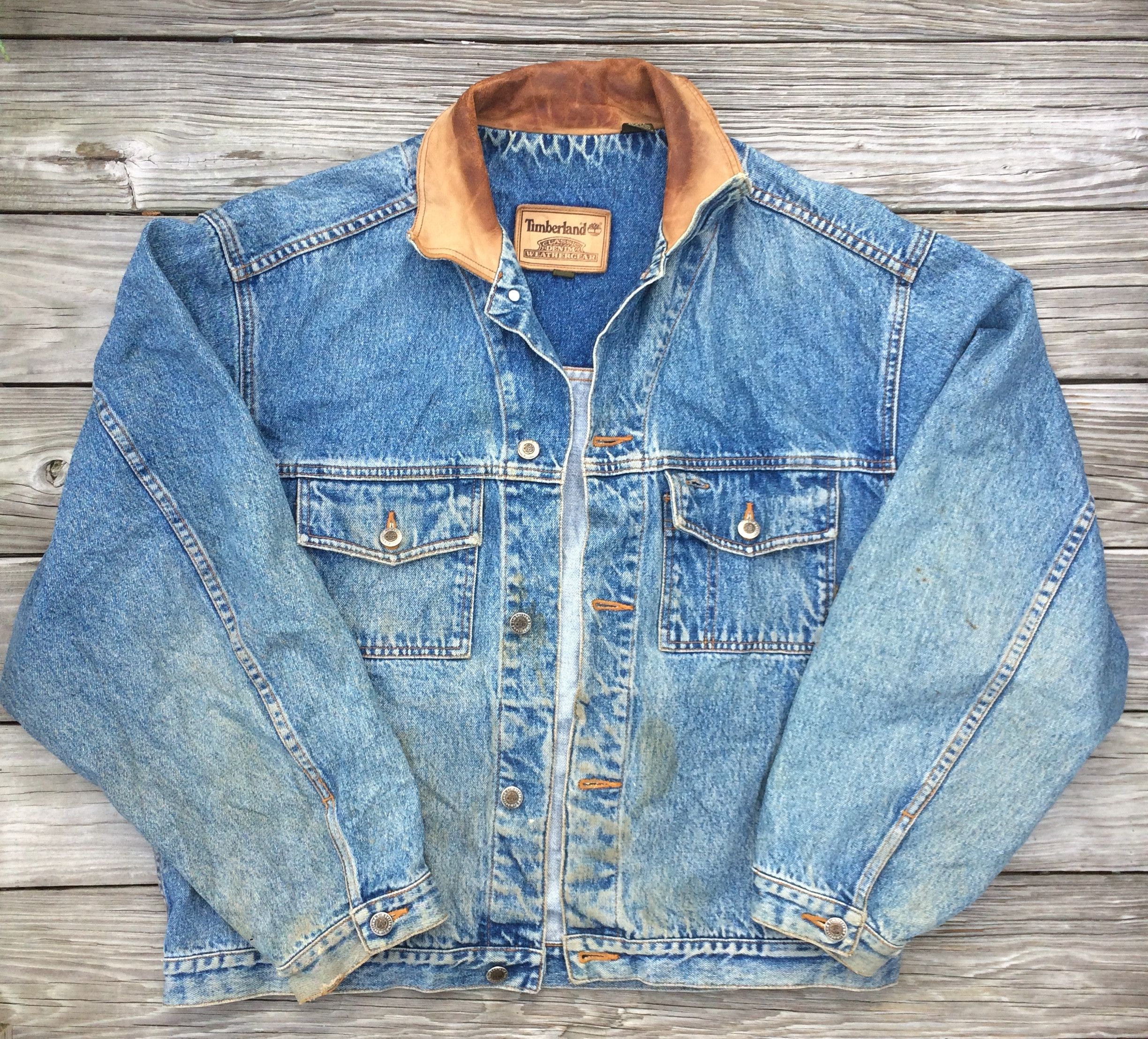 Timberland Vintage Timberland Denim Jacket | Grailed