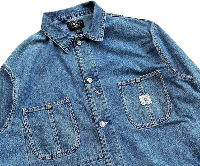 RRL Ralph Lauren RRL Double RL Denim Chore Jacket | Grailed