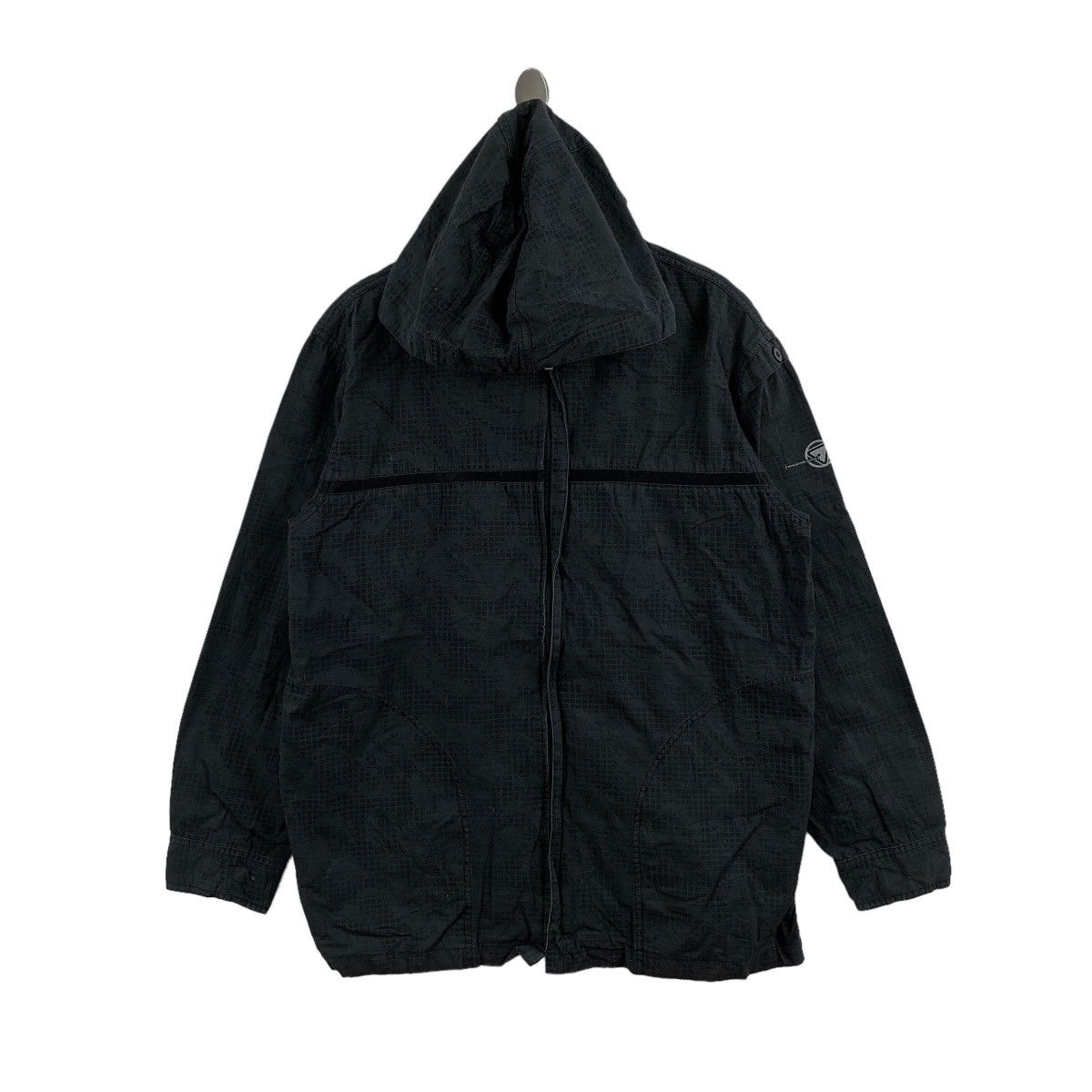 Airwalk × Vintage Vintage AIRWALK Jacket Black Camouflage Skateboards ...