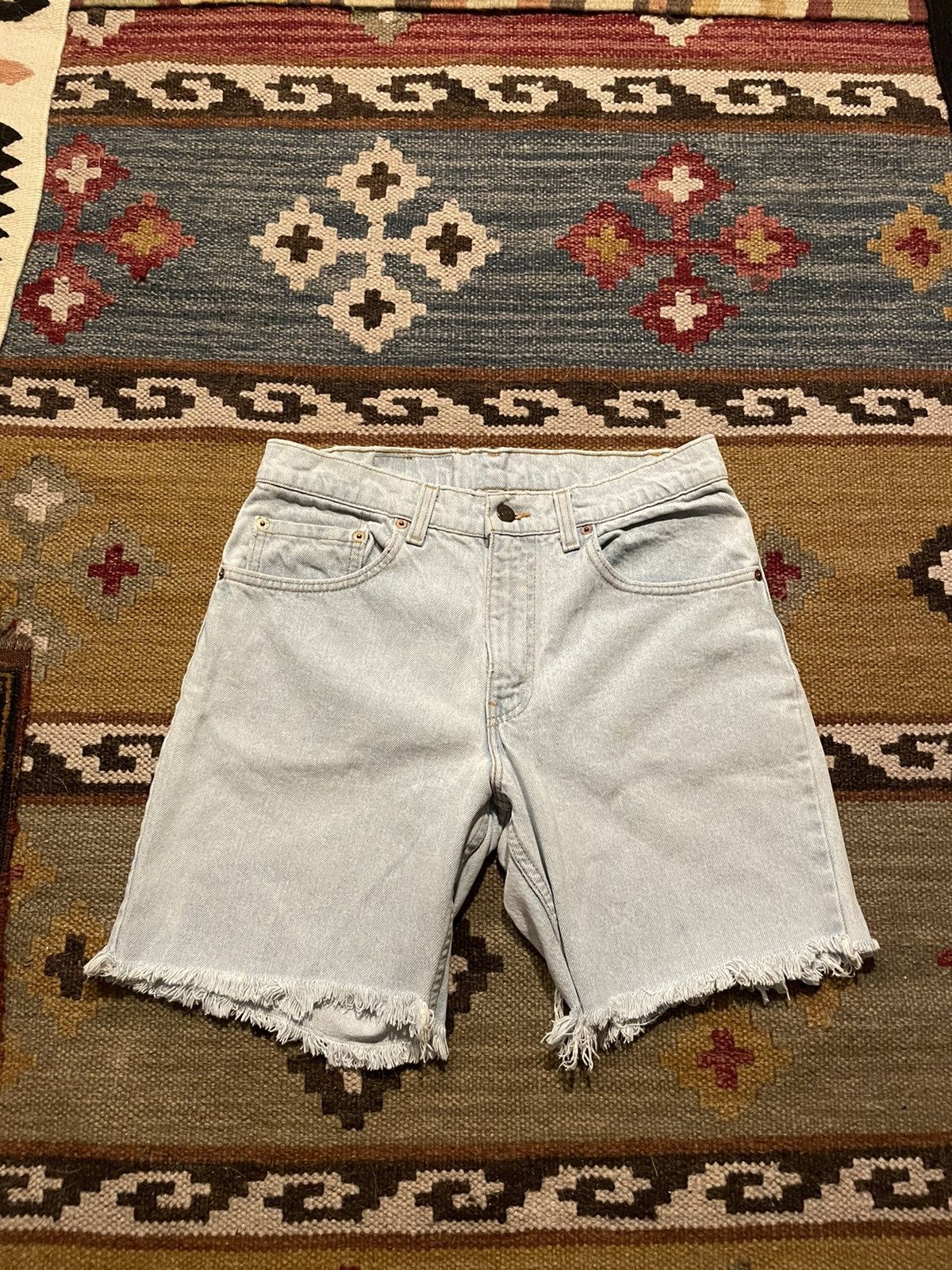 LVC × Levi's × Vintage Vintage Levi’s 505 denim cut off shorts made in ...
