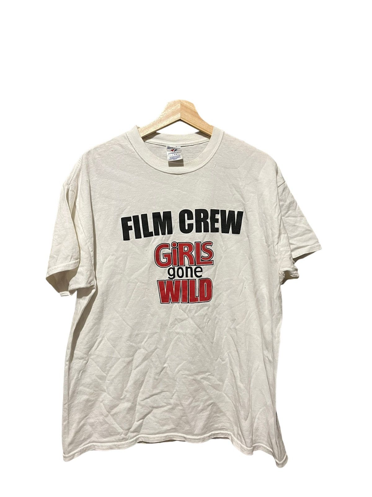 Streetwear × Vintage Vintage 2000s Girls Gone Wild Film Crew T Shirt 2761