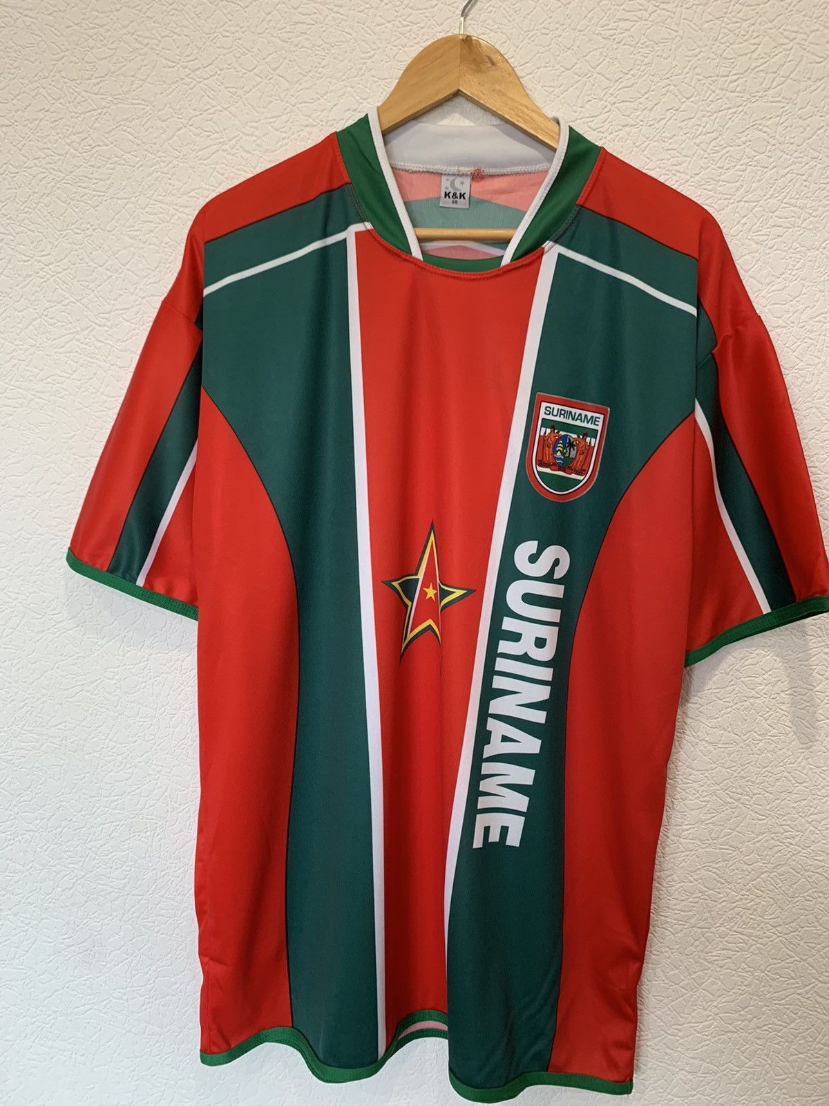Soccer Jersey Suriname National Home Football Kit Soccer Jersey | Grailed