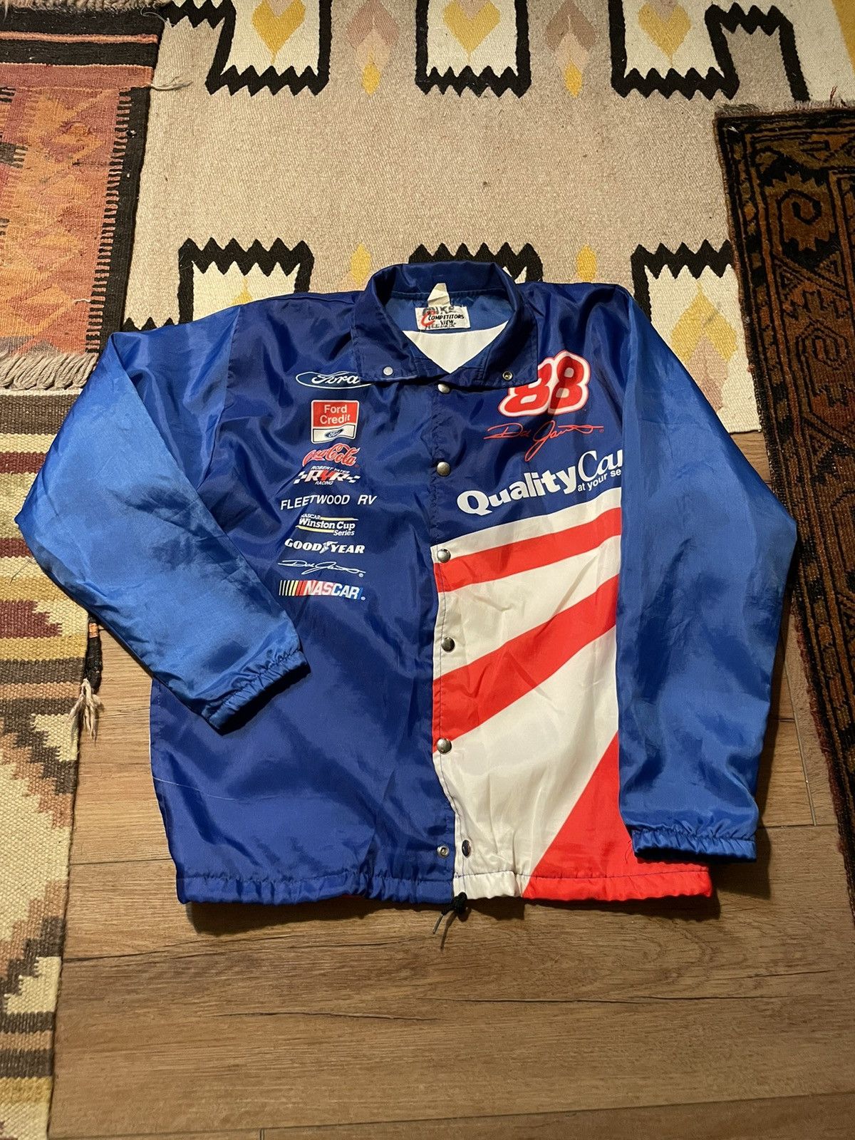NASCAR × Streetwear × Vintage Vintage nascar racing jacket all over ...