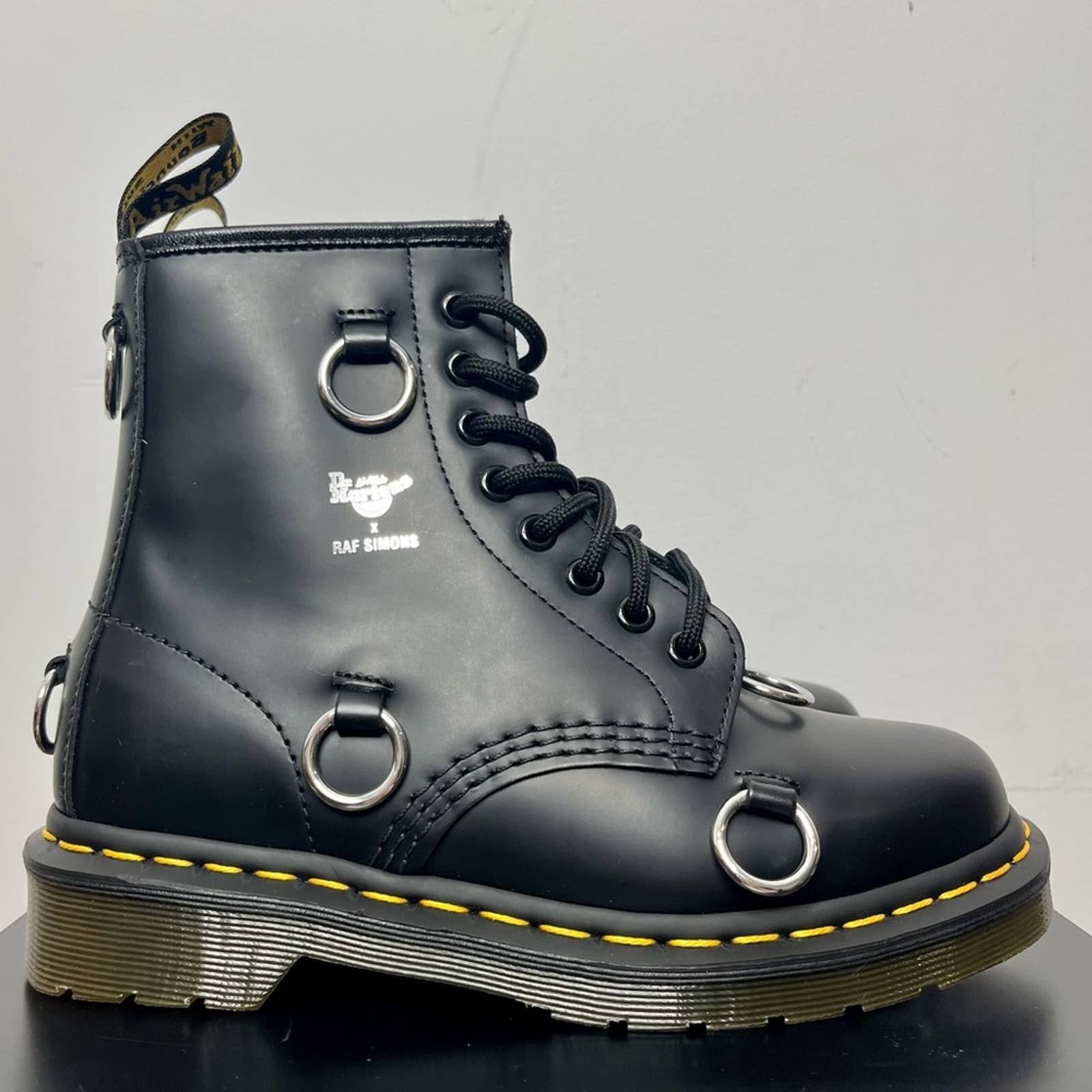 Dr. Martens NWOT Dr. Martens 1460 x Raf Simons Leather Boots Black, Sz ...