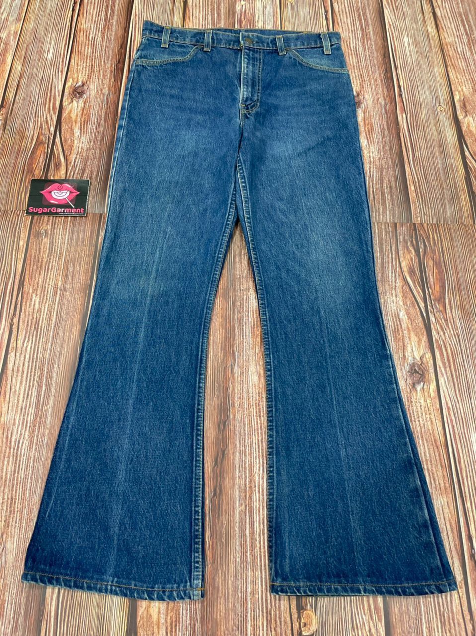 Vintage Levis 646 Bell Bottom Flare Bootcut Orange Tab USA Jeans | Grailed