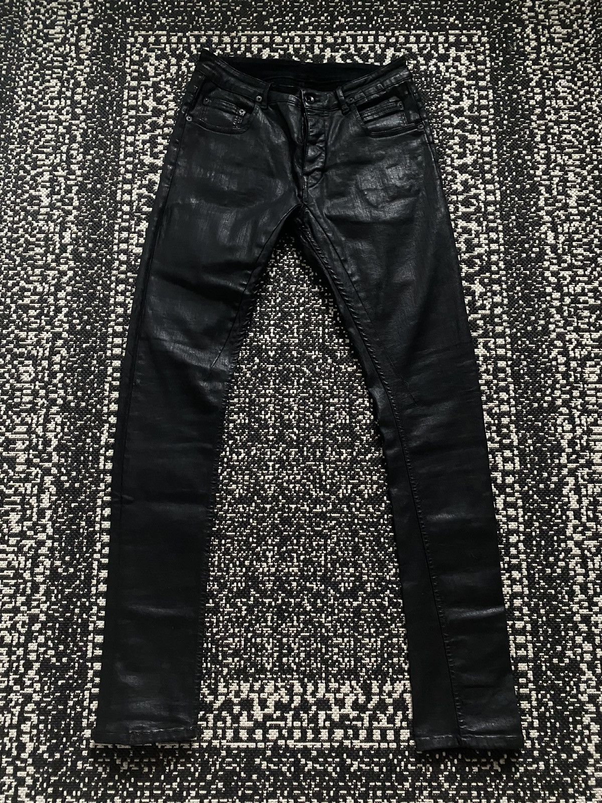 Rick Owens × Rick Owens Drkshdw Rick Owens DRKSHDW F/W 17 Heavy Waxed ...